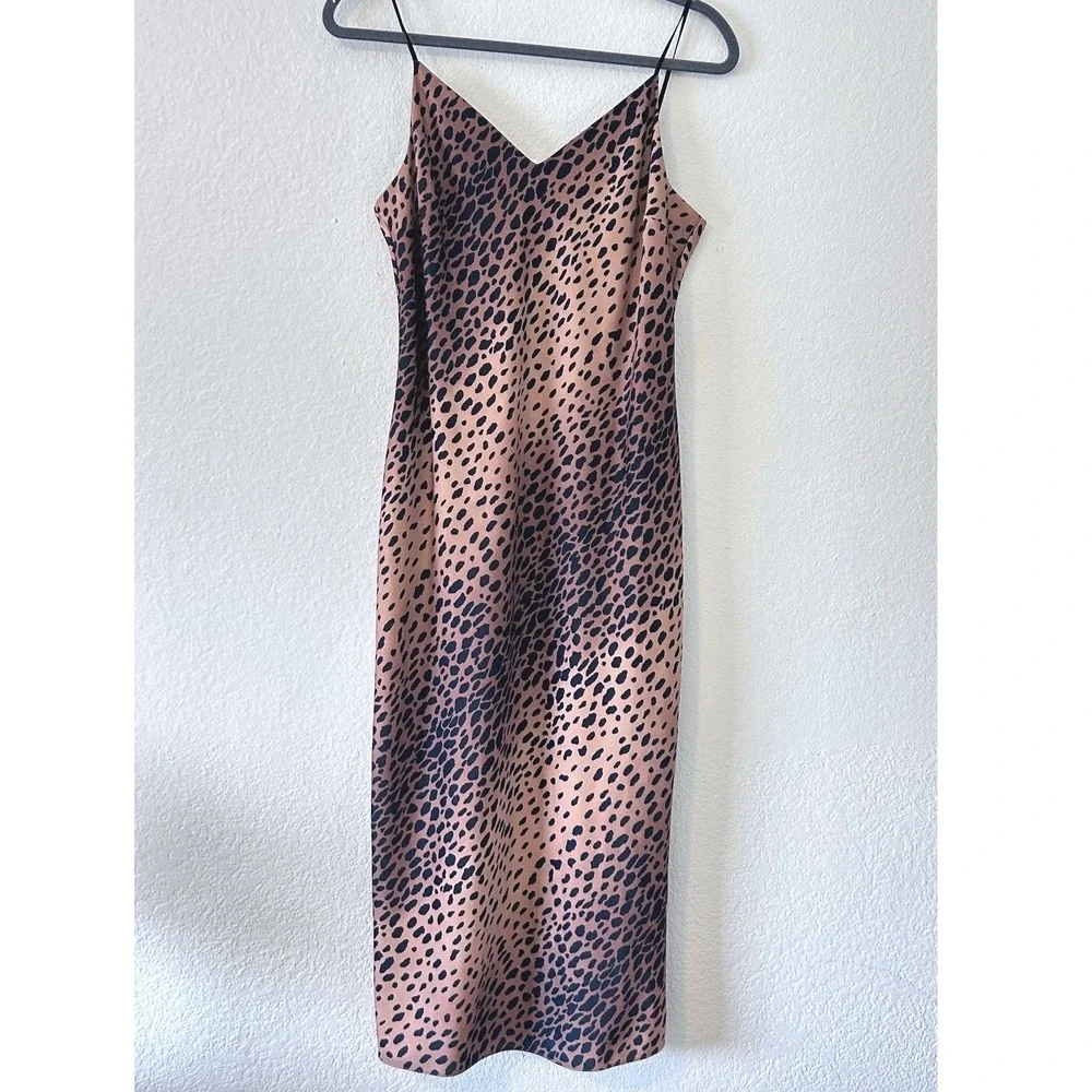 Good American | Dresses | Good American Feline Fine Midi Tank Dress In ...